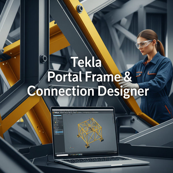 دانلود نرم افزار Tekla Portal Frame & Connection Designer – تکلا پلاس